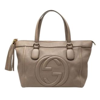 Gucci Pre-owned Soho Working Tote - Femme - Pre-owned - Brun - Taille: ONE Size