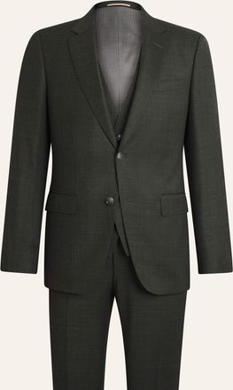 HUGO BOSS Business Anzug H-Huge-3pcs-253 Slim Fit braun