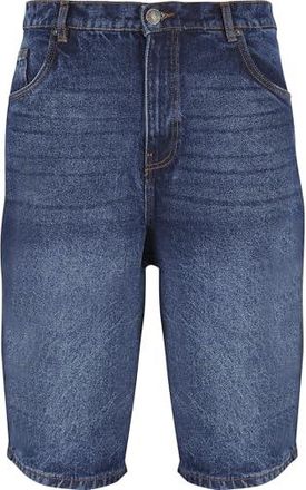 Urban Classics 90s Heavy Denim Shorts, New Dark Blue Washed, 32 Homme