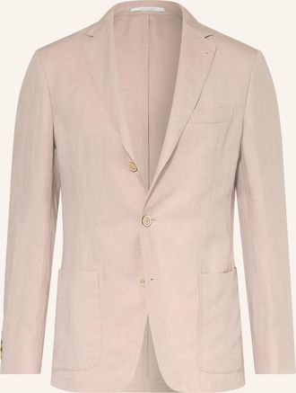 Eleventy Eleventy Sakko Slim Fit Mit Leinen beige