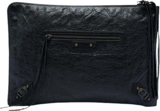 Balenciaga Pre-owned Vintage Clutch - - Pre-owned - Damen - Schwarzk - ONE SIZE