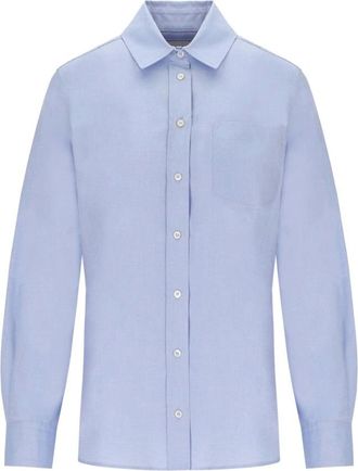 Max Mara Femme, Blouses et Chemises, Bleu, Taille: 38 FR Cobalto Shirt