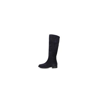 Notre-V Blaue Hohe Stiefel mit Blockabsatz - - Shoes - Damen - Blau - 38 EU
