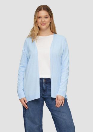 s.Oliver Cardigan Strickjacke Offene Strickjacke aus Viskosemix