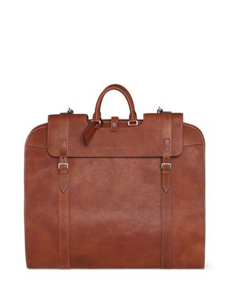 Brunello Cucinelli Tasche mit Schnallenverschluss - Braun