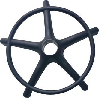 Harilla Drehstuhl-Untergestell, Schreibtischstuhl-Hocker-Untergestell, drehbarer Gaming-Stuhl, Ersatz für Barber Shop, Universalteil, 13 Zoll, Schwarz