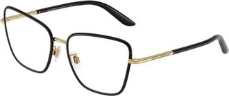 Dolce & Gabbana Femme, Accessoires, Noir, Taille: 55 MM Dg1359 Monture OEil de Chat