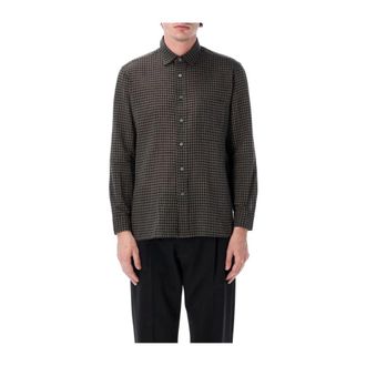 Salvatore Piccolo Homme, Chemises, Noir, Taille: 3XL Chemise Tahiti &agrave; carreaux