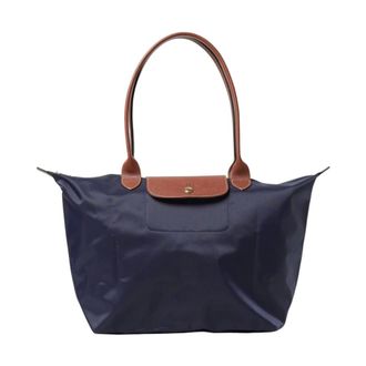 Longchamp Femme, Sacs, Bleu, Taille: ONE Size Sac fourre-tout pliable l&eacute;ger