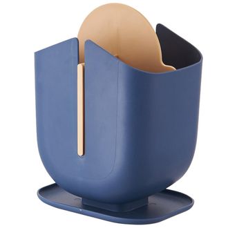 Lurrose Kunststoff Besteckbeh&auml;lter Essst&auml;bchenhalter K&uuml;chenutensilien Aufbewahrungsbox Kompakt f&uuml;r Zuhause Restaurant Zuf&auml;llige Farbe