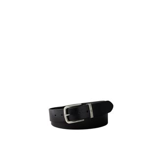 Calvin Klein Seasonal Logo Tumbled 35mm Fixed - - Accessories - Herren - Schwarzk - 100 CM