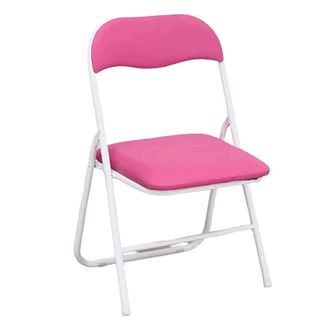 Generic Wasserdichter tragbarer Klappstuhl - mehrfarbiger Lederstuhl mit Kissen von hoher Haltbarkeit - Bequemer Ess- und Campinghocker für Outdoor-Abenteuer