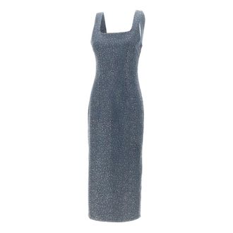 Twentyfourhaitch Femme, Robes, Bleu, Taille: 36 FR Samoa Fafnir Midi Dress