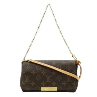 Louis Vuitton Sac bandouli&egrave;re vintage en toile Pre-owned - Femme - Pre-owned - Brun - Taille: ONE Size