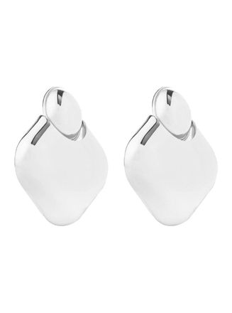 Federica Tosi Womens Earrings Lily Metallic