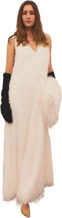 The Garment Femme, Robes, Blanc, Taille: 36 FR Robe en Polyester Blanc