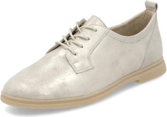 Remonte Damen Sneaker D2F01, Frauen Schnürschuhe,lose Einlage,schnürer,Halbschuhe,Freizeitschuhe,Plateausohle,Schnuerschuhe,Schnuerer,Gold (90),36 EU