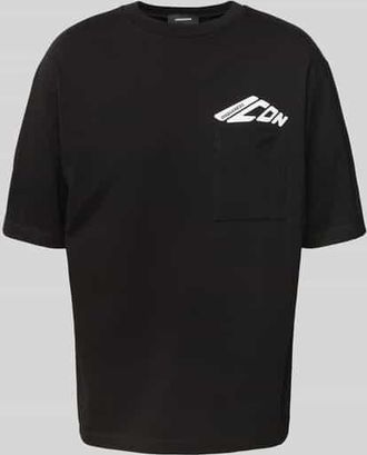 Dsquared2 Loose Fit T-Shirt mit Rundhalsausschnitt