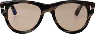 Tom Ford Lunettes De Soleil - Marron