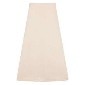Max Mara Femme, Jupes, Beige, Taille: 40 FR Fiocchi A-line Skirt