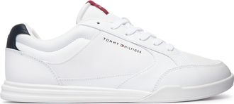 Tommy Hilfiger Sneakers Tommy Hilfiger Low Pro Cupsole Perf Leather FM0FM05944 Wei&szlig;