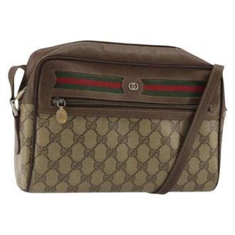 Gucci Pre-owned Vintage GG Canvas Umh&auml;ngetasche - - Pre-owned - Damen - Beige - ONE SIZE