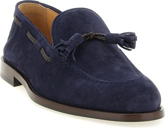 Brunello Cucinelli Nappi Loafer - Navy