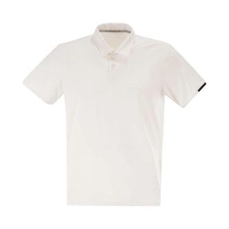 Roberto Ricci Design Oxford Logo Polo - - Tops - Herren - Wei&szlig; - M