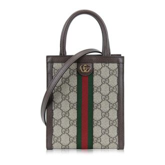 Gucci Damen Schultertasche GG Motif - - Bags - Damen - Grau - ONE SIZE