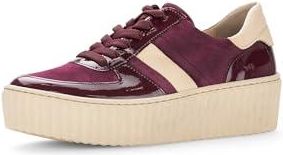 Gabor Baskets basses pour femme, Aubergine 10, 40 EU