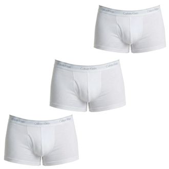 Calvin Klein Cotton Classics 3er-Pack Trunk - - Underwear - Herren - Wei&szlig; - S