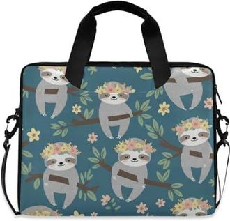 Alaza Sac pour ordinateur portable de 40,6 &agrave; 15,6 pouces, sac &agrave; bandouli&egrave;re pour ordinateur portable de 40,6 &agrave; 15,6 pouces, sac fourre-tout pour femme, homm