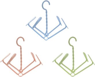 Angoily Angoily 3 St&uuml;ck Zusammenklappbarer Schuhtrockner aus Kunststoff mit Haken Platzsparender Schuhst&auml;nder f&uuml;r Schuhe und Stiefel Praktischer Organizer zum