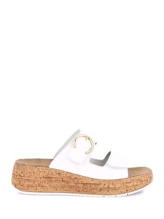 Gr&Uuml;nland Sandales compens&eacute;es Blanc CE0608, Blanc, 42