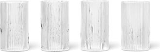 Ferm Living Verres Ripple - Set de 4 Ferm Living