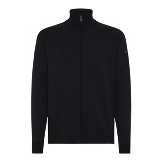 Roberto Ricci Design Rrd, Homme, Pulls, Bleu, Taille: 3XL Gilet Tricot Zipp&eacute; Int&eacute;gral