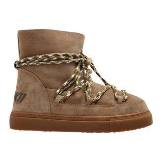 INUIKII Suede Double Tie - Femme - Chaussures - Beige - Taille: 40 EU