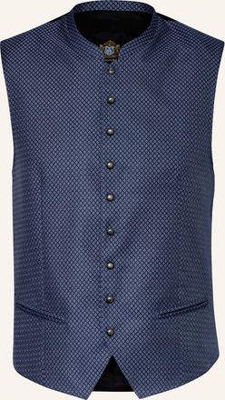 Hammerschmid Hammerschmid Trachtenweste Nick Slim Fit blau