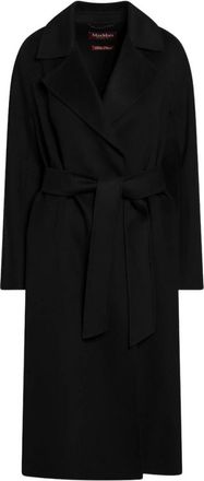Max Mara Femme, Manteaux, Noir, Taille: 40 FR Cles Coat