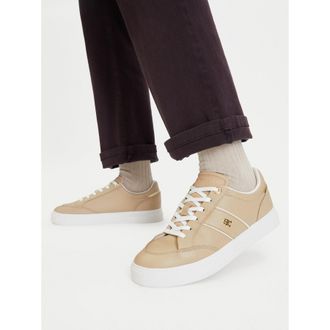 Tommy Hilfiger Sneakers Tommy Hilfiger Th Feminine Cupsole FW0FW09600 Beige