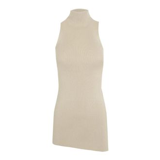 Cortana Elfenbeinfarbenes Strickoberteil - - Knitwear - Damen - Beige - XS
