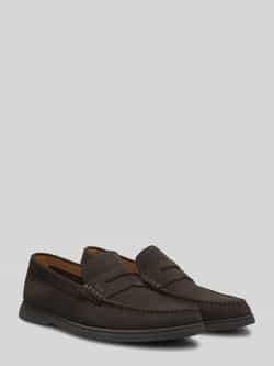 HUGO BOSS Loafer aus Rindvelours