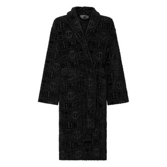 Philipp Plein unisex, V&ecirc;tements de nuit et de d&eacute;tente, Noir, Taille: L/Xl Robes