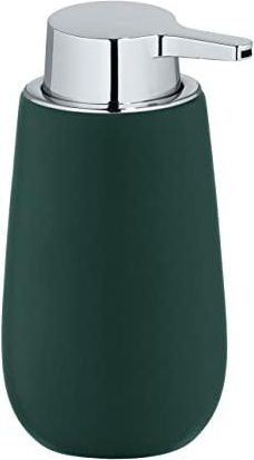 WENKO Seifenspender Mod. Badi, nachf&uuml;llbarer Fl&uuml;ssigseifenspender aus hochwertiger Keramik mit Matter Oberfl&auml;che, Pumpkopf aus robustem Kunststoff, F&uuml;llmeng