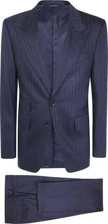 Tom Ford Herren, Anz&uuml;ge, Blau, MGr&ouml;&szlig;e
