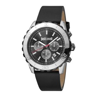 Just Cavalli Homme, Accessoires, Multicolore, Taille: ONE Size Montre Analogique Sportive avec Bo&icirc;tier en Acier Inoxydable