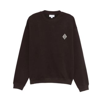 Lacoste Sh00353La Rundhals-Sweatshirt - - Sweatshirts & Hoodies - Herren - Braun - S