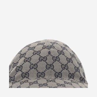 Gucci Boys Baseball Hat Gg Fabric Multicolour Polyester
