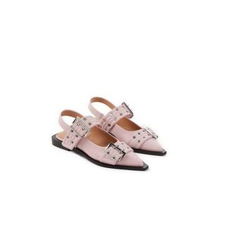 Ganni Ballerines en cuir
