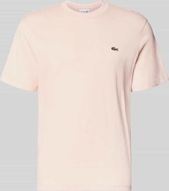Lacoste Regular Fit T-Shirt aus reiner Baumwolle